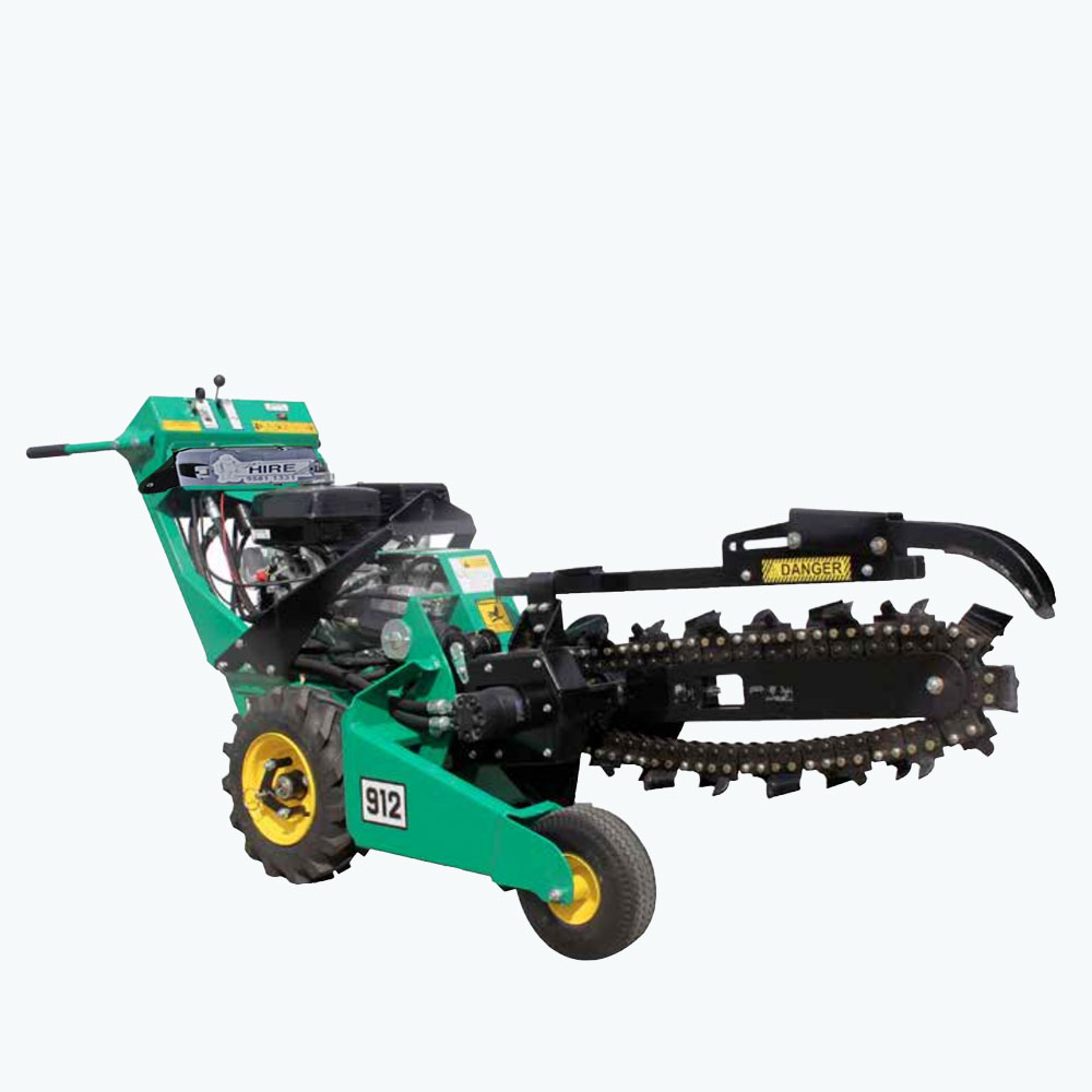 Red Roo Trencher - Geoffs Hire